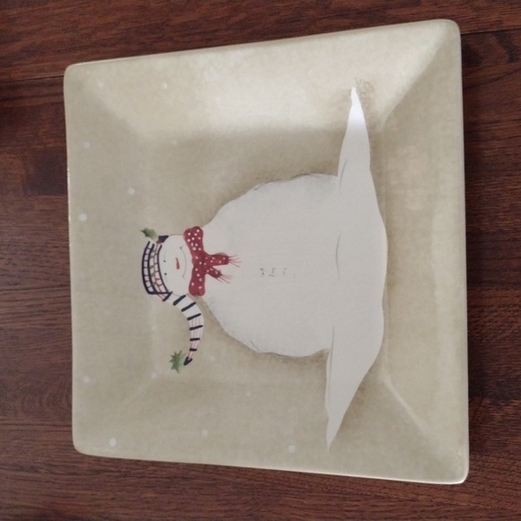Oneida | Dining | Oneida Earthenware Snowmates Serving Platter Dinner ...